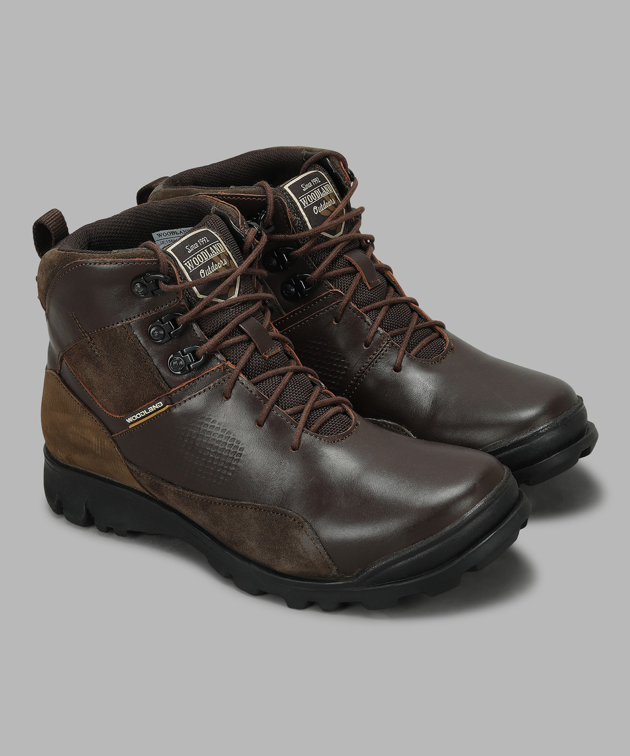WOODLAND Outdoor Durable Comfortable Everyday High Ankle Boots For Men ...