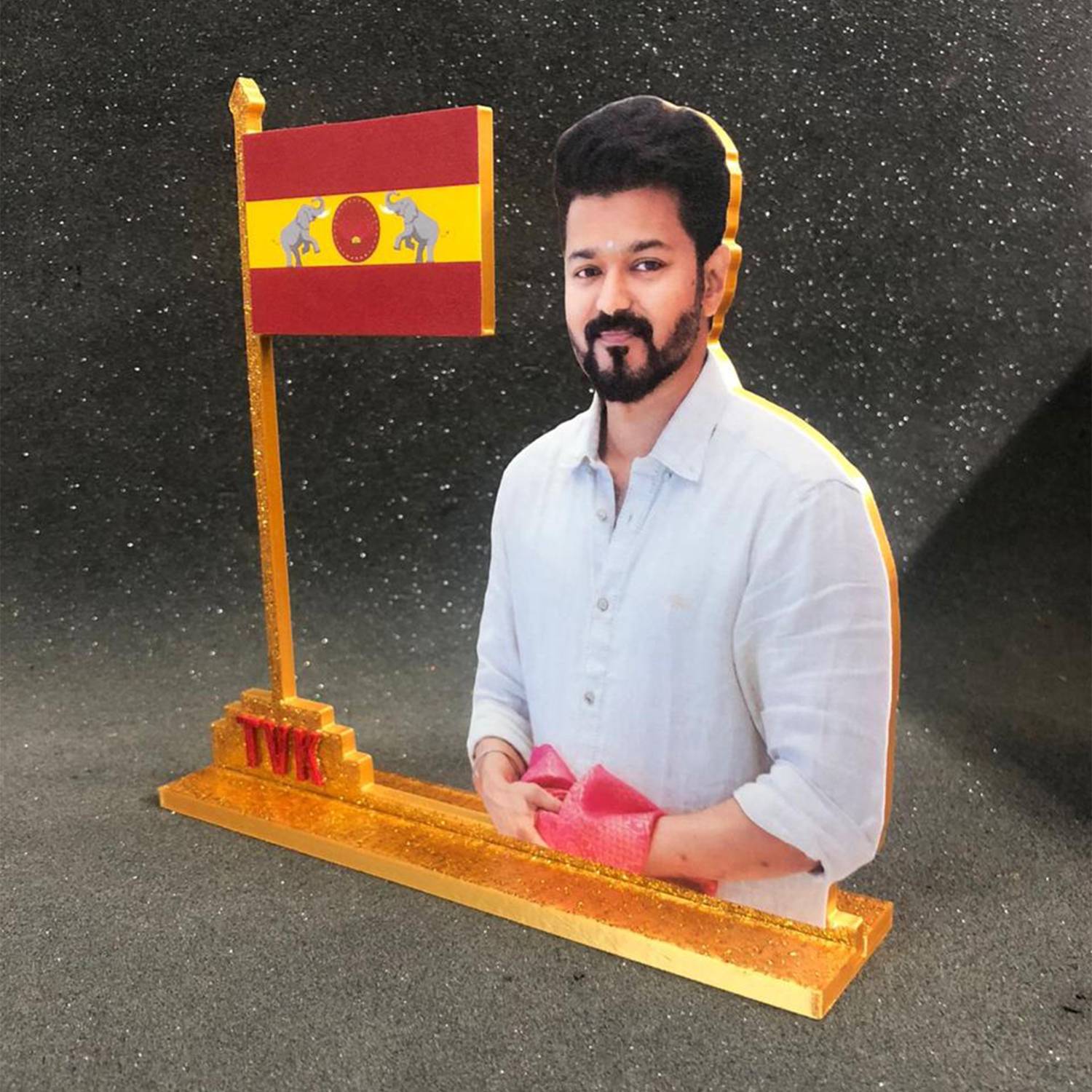 vijayakanth flag logo