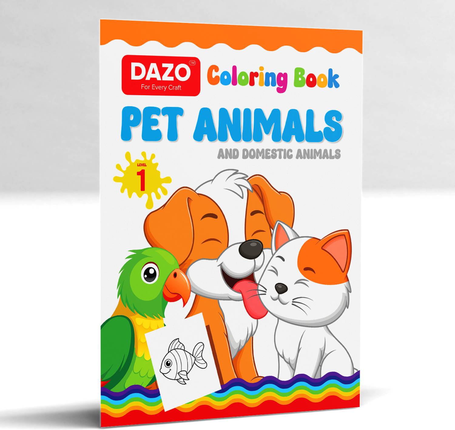 pet animals drawing for kids