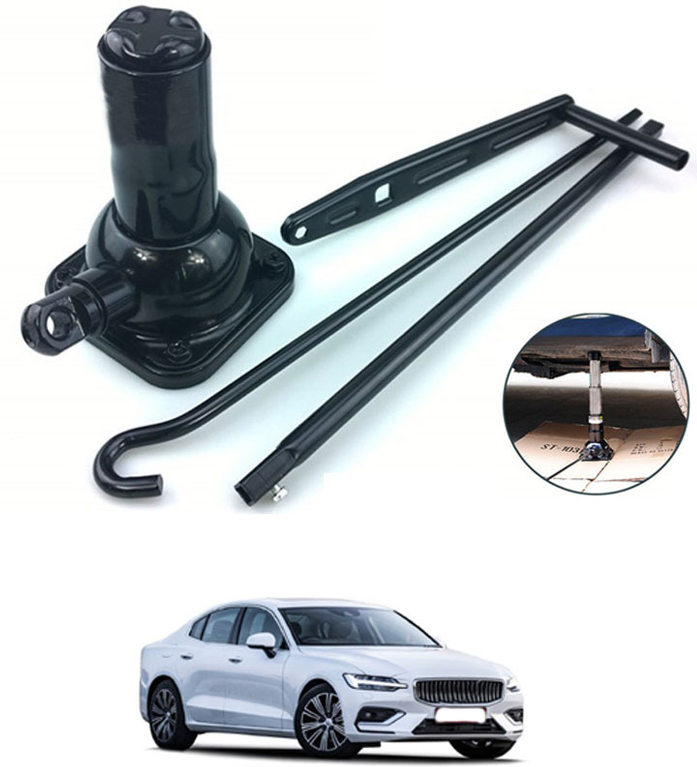 AYW 2Ton Spiral Jack Heavy Duty For S60 Volvo Vehicle Jack Stand Price ...