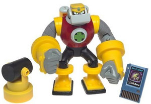 MATTEL Mega Man NT Warrior Guts Man Figure by Mattel - Mega Man NT ...