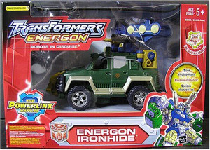 Hasbro Transformers Energon Powerlink Ironhide (Green Variant ...