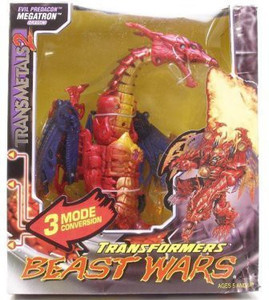 Hasbro Transformers Beast Wars Evil Predacon Megatron Dragon ...