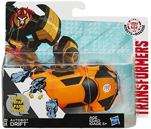 TRANSFORMERS Robots in Disguise 1-Step Changers Autobot Drift Figure ...