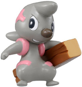 Japan VideoGames Takaratomy M-128 Timburr M Pokemon Black and White ...