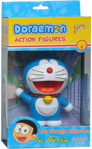 GRVK Doraemon Smiling Action Figurine Toy - Doraemon Smiling Action ...