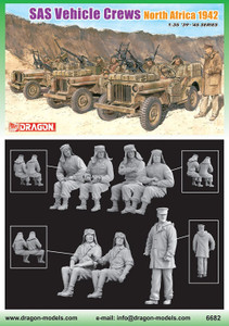 Dragon Models USA Sas Commander And 1:4 Scale Ton 4 X 4 Truck Crews ...