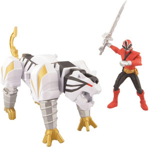 Power Rangers Samurai TigerZord Red Ranger Fire - Samurai TigerZord Red ...