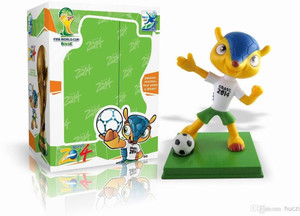 Wonder Kids FIFA 2014 Brazil World Cup Mascot Armadillo Fuleco Zakumi ...