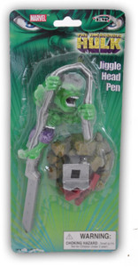 MARVEL Incredible Hulk Jiggle Head Pen - Incredible Hulk Jiggle Head ...