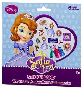 Stickerland Stickers Disney Sofia the First 120 CT - Stickers Disney ...