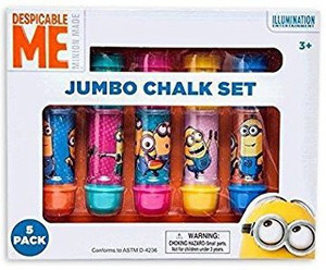 Despicable Me Despicable Me Jumbo Chalk Set - Despicable Me Jumbo Chalk ...
