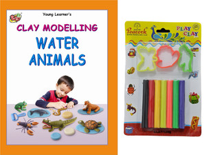 PEACOCK Clay Water Animals Kit - 120g - Clay Water Animals Kit - 120g ...