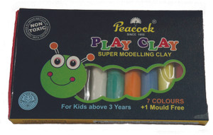 PEACOCK Multi Color Clay 100g - Multi Color Clay 100g . shop for ...