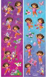 NICKELODEON DORA The Explorer Stickers - DORA The Explorer Stickers ...