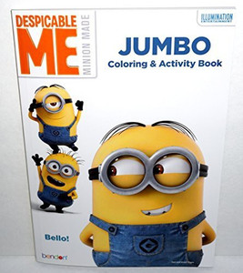 Bendon Despicable Me Minion Made Bello! Universal Studios Coloring ...