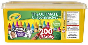 CRAYOLA Ultimate Crayon Bucket 200 Crayons - Ultimate Crayon Bucket 200 ...