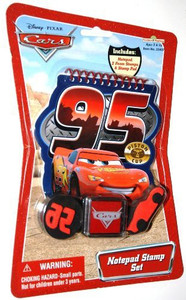 PIXAR Disney Cars Notepad Stamp Set 1 Each - Disney Cars Notepad Stamp ...
