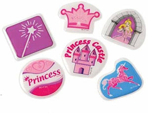 US Toys Lot Of 72 Assorted Princess Theme Puffy Stickers - Lot Of 72 ...
