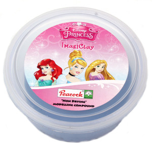 DISNEY Princess Modelling Clay - Refill Pack (Sky Blue) - Princess ...