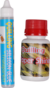 Twisha Quilling Paper Shiner And Silicon Glue - Quilling Paper Shiner ...