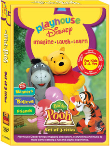 Playhouse Disney The Book Of Pooh Dvd