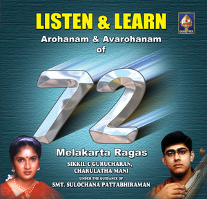 Listen And Learn Carnatic Music 72 Mela Kartas Music Audio CD - Price ...