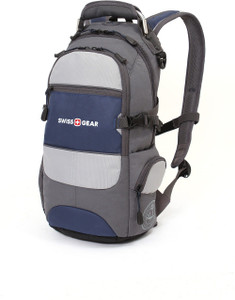 SWISS GEAR City Pack 20 L Backpack Grey / Blue - Price in India ...