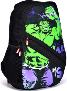 MARVEL Marvel Salvo Hulk I 18 L Free Size Laptop Backpack Black - Price ...
