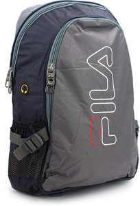 FILA Laptop Backpack Grey and Blue - Price in India | Flipkart.com