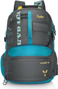 SKYBAGS Pacific 3.5 L Laptop Backpack blue - Price in India | Flipkart.com