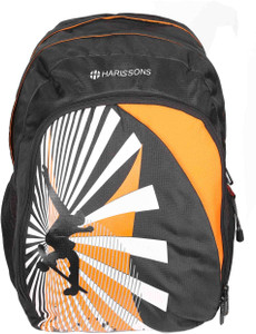 HARISSONS Glider 38 L Free Size Laptop Backpack Black & Orange - Price ...