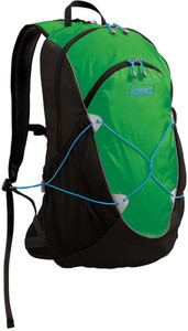 COLEMAN Glacier Basin (345 Grams) Green-Black 15 L Backpack Green and ...