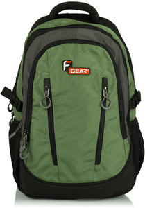 F Gear Sky 30 L Free Size Laptop Backpack Black & Green - Price in ...