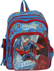 Flipkart.com | Superman Superman School Bag Backpack - Backpack