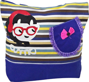 Flipkart.com | CSM Girls College Bag - Strip Print Shoulder Bag ...