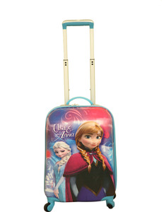 Flipkart.com | gamme DISNEY FROZEN ELSA & ANNA KIDS LUGGAGE TROLLEY BAG ...