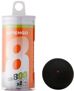 ARTENGO by Decathlon White Dot X2 Squash Ball - Buy ARTENGO by ...