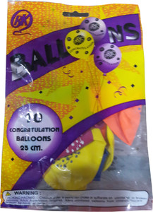 Flipkart.com | BK Printed BK-10CONGO Balloon - Balloon