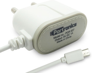 Portronics 1 A Wall Charger for Mobile - Portronics : Flipkart.com