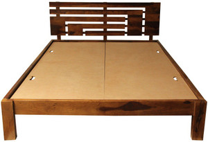 Tezerac Solid Wood Queen Bed Price in India - Buy Tezerac Solid Wood ...