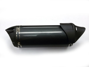 Xtremeonlinestore Carbon Finish Triangle Exhaust With DB Killer Tip For ...