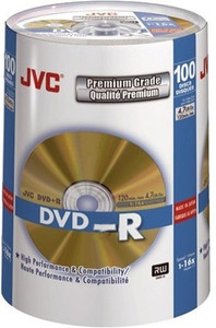 JVC DVD Recordable Spindle 4.7 GB - JVC : Flipkart.com
