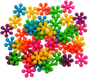 Planet of Toys SNOWFLAKE BUILDING BLOCKS (180 Pcs) - SNOWFLAKE BUILDING ...