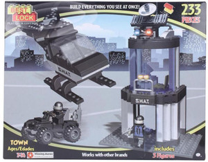 Best Lock Construction toys 233 Piece Special Ops Block Set Multi Color ...