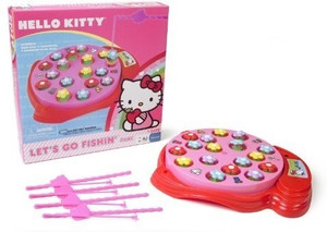 Pressman Hello Kitty Let's Go Fishing Party & Fun Board Game - Hello ...