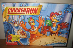 Milton Bradley Chicken Run The Chicken Pot Pie Party & Fun Board Game ...