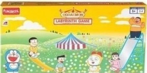 FUNSKOOL Doraemon Labyrinth Maze Game Strategy & War Board Game ...