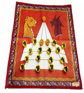 Desi Toys Bagh Bakri Strategy & War Board Game - Bagh Bakri . shop for ...