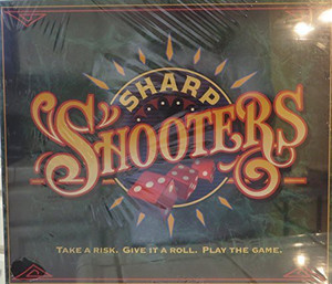 Milton Bradley Sharp Shooters Take A Risk Give It A Roll Play The ...